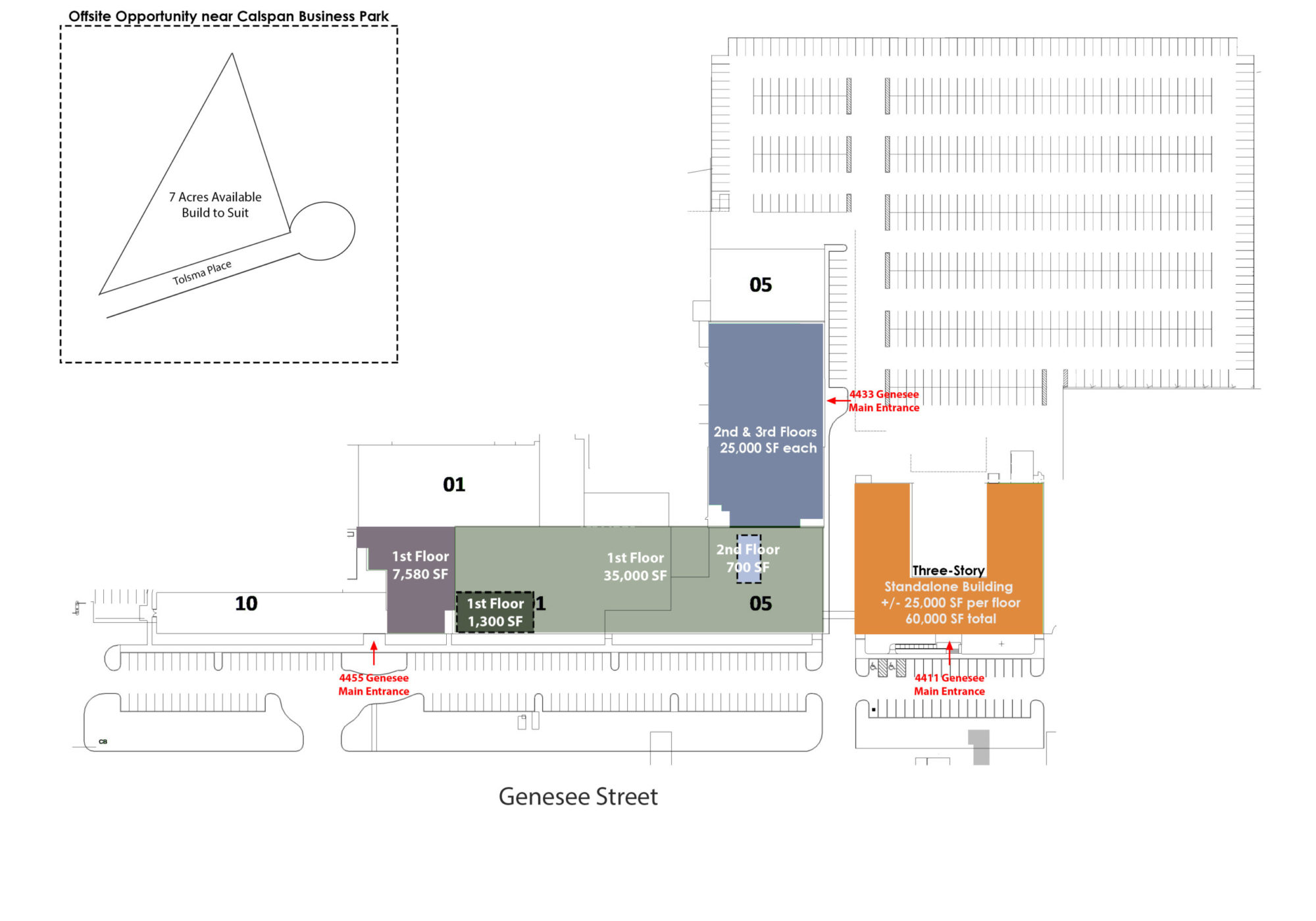 Leasing Opportunities - Calspan Business Park